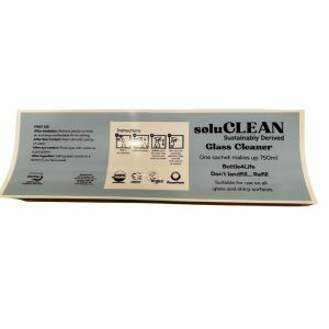 soluCLEAN Glass & Stainless Cleaner - Just Add Water | Alcohol-Free & Streak-Free