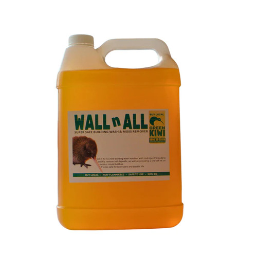 Wall n All - Safe Building Wash Moss Killer 20litres - Green Kiwi Clean ...